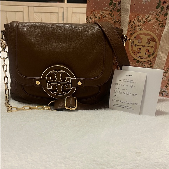 Tory Burch | Bags | Tory Burch Chocolate Brown Crossbody Bag | Poshmark